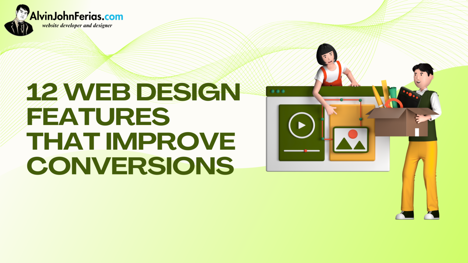 12 Web Design Features That Improve Conversions | AJF